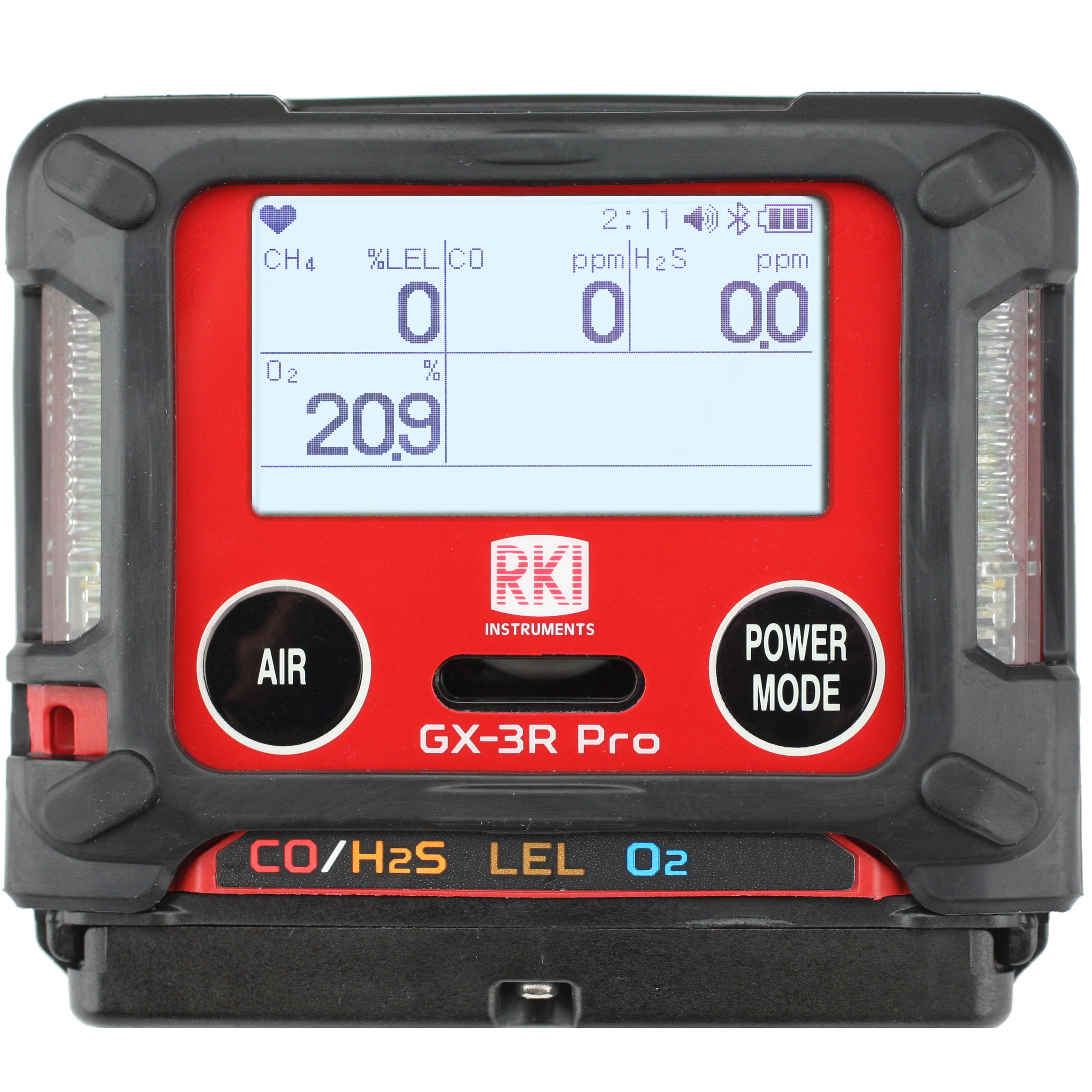 RKI GX-3R Pro Gas Detector with Bluetooth — Major Safety