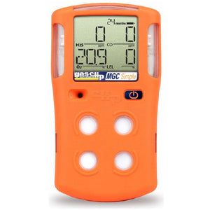 Gas Clip MGC-S Simple Disposable Multi Gas Detector — Major Safety